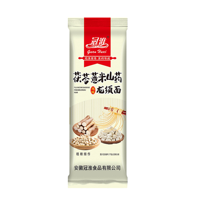 冠淮茯苓薏米山药龙须面350g*8袋