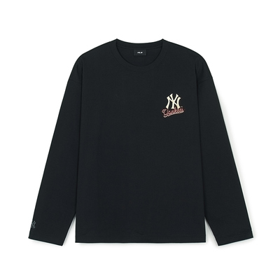 MLB情侣长袖T恤男女NY防晒套头衫