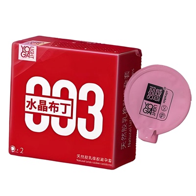 羽感水晶布丁含玻尿酸避孕套