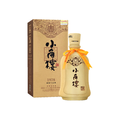 小角楼52度瓶整箱四川粮食酒