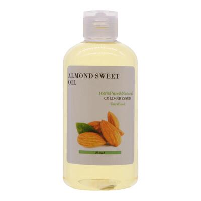 西班牙未精制有机甜杏仁基础油软化护肤SPA按摩婴幼儿可用滋养润