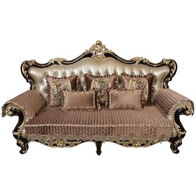 欧式沙发垫毛绒防滑通用坐垫高档