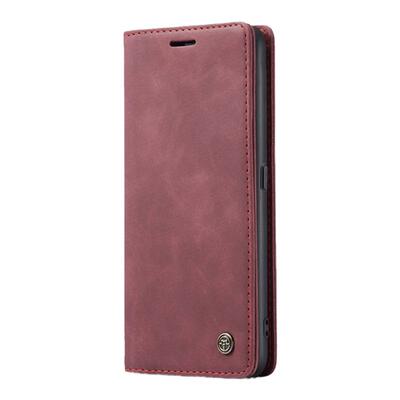 适用华为P60真皮高端磁吸保护套