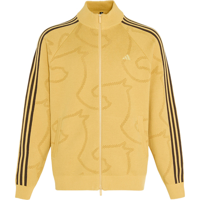 Adidas/阿迪达斯正品2025冬季款男士日常立领针织运动外套KE4061