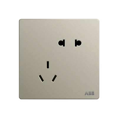 轩致开关插座面板ABB五孔