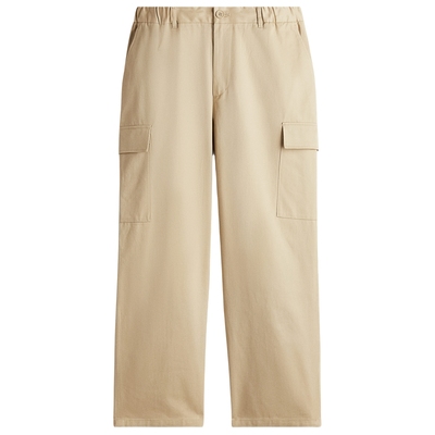 HM男装休闲裤冬季宽松通勤休闲直筒美式长裤工装裤1294219