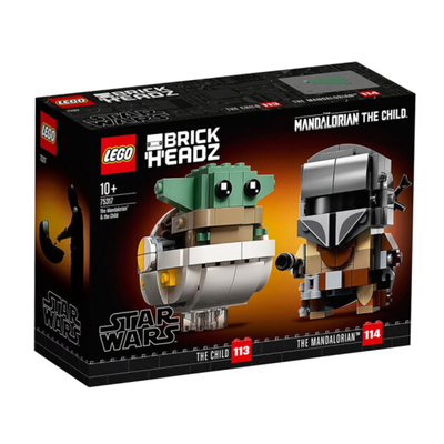 【自营】星战 LEGO乐高75317 曼达洛人方头仔男女孩积木玩具礼物