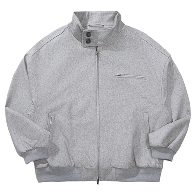 Monterest呢料立领哈林顿夹克