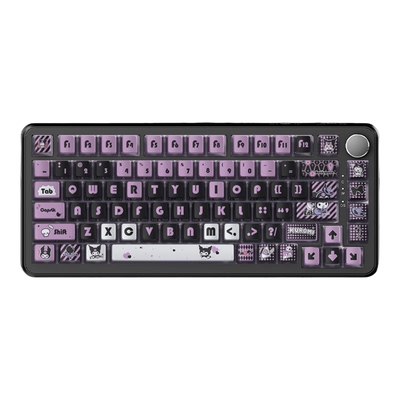 黑爵AK820MAX库洛米女生磁轴键盘