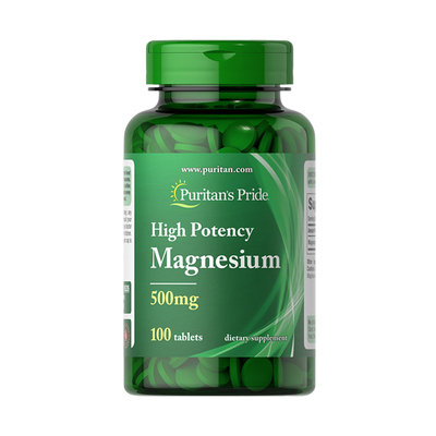 【新品】普丽普莱镁营养片500mg100片美国原装进口官方旗舰店