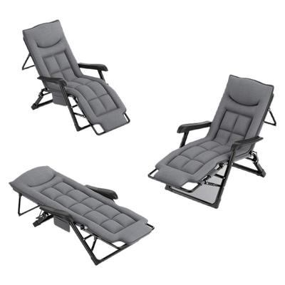 豪华椅垫一体折叠午休躺椅