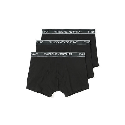 thisisneverthat® Cotton Briefs 3Pack logo男士内裤四角裤三入