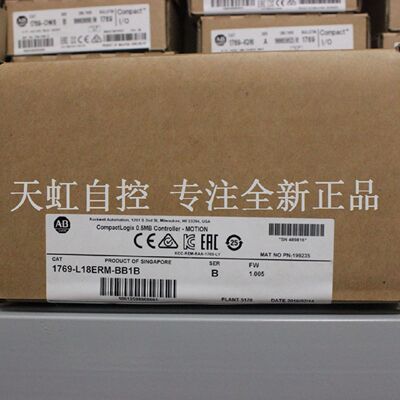 议价1769-L18ERM-BB1B AB罗克韦尔处理器 PLC控制器 1769L18ERMBB
