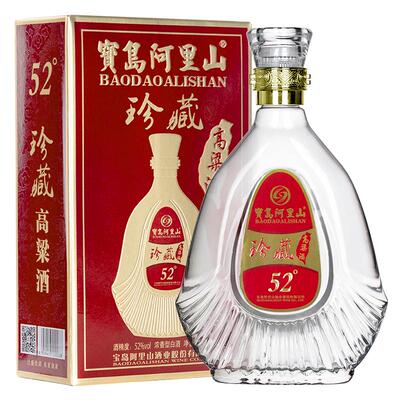 宝岛阿里山600ML珍藏送礼盒装酒