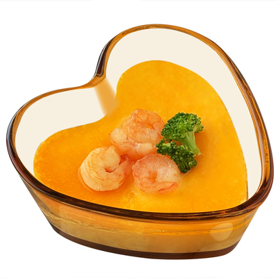 高硼硅玻璃心形蒸蛋碗