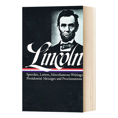 Abraham Lincoln Speeches and Writings Vol. 2 1859-1865 LOA  英文原版历史读物书籍