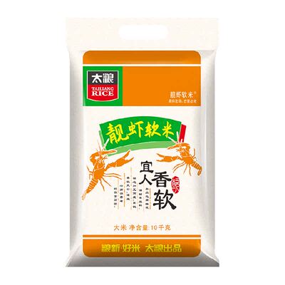太粮靓虾软米大米10kg×1袋×1组