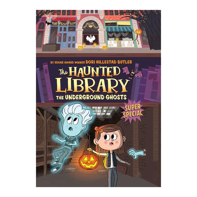 【预售】闹鬼图书馆特别服务 HAUNTED LIBRARY SUPER SPECIAL 英文原版儿童章节书少儿英语启蒙读物书籍7-10岁