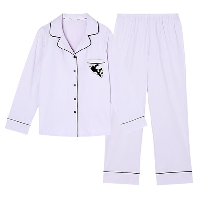 新款女士新款棉质舒适家居服套装