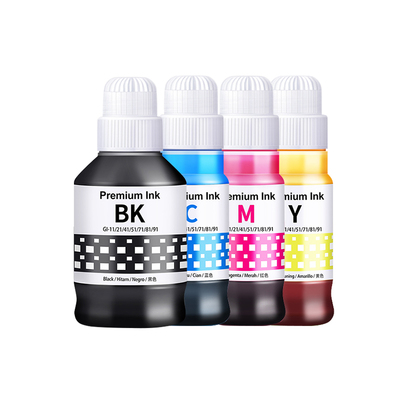 汇栢适用佳能GI-81墨水G3836/G3860/G3831/G3833连供打印机G3870/G3871/G3872黑彩色G3881/G4881墨盒填充墨水