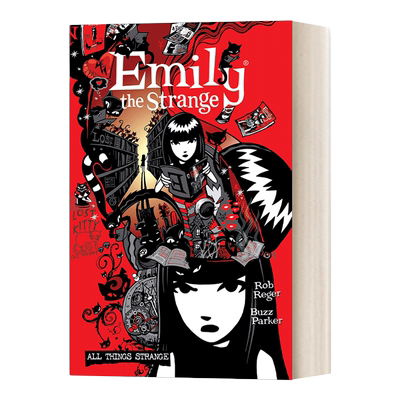 英文原版 The Complete Emily the Strange All Things Strange 怪异的艾米莉 完整故事集 英文版 进口英语原版书籍