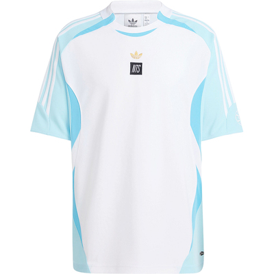 阿迪达斯男士宽松运动足球衫