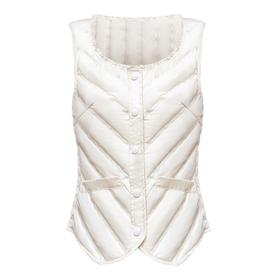 羽绒马甲女内穿轻薄修身保暖背心