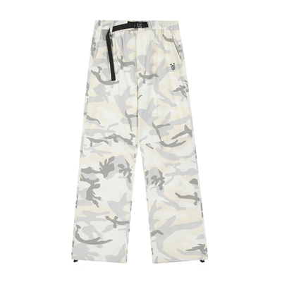 US街牌弹力宽松裤美式迷彩工装裤