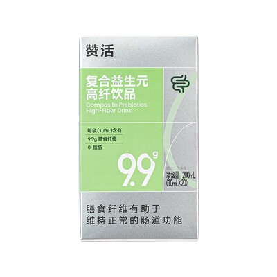 赞活复合益生元饮品膳食纤维