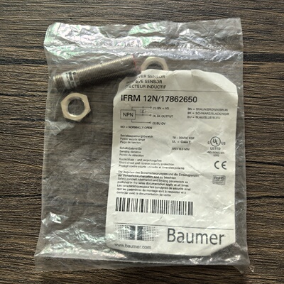 议价全新原装正品BAUMER堡盟IFRM12N17862650传感器现货销售