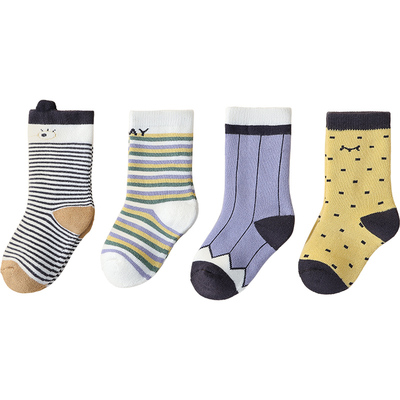 MQDmini儿童袜子四双装