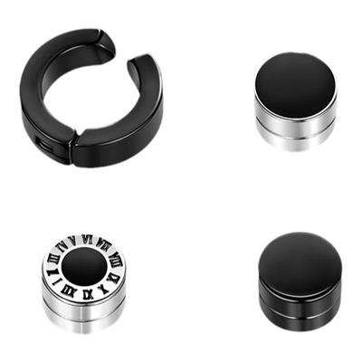 LNIEER钛钢简约男女通用耳夹