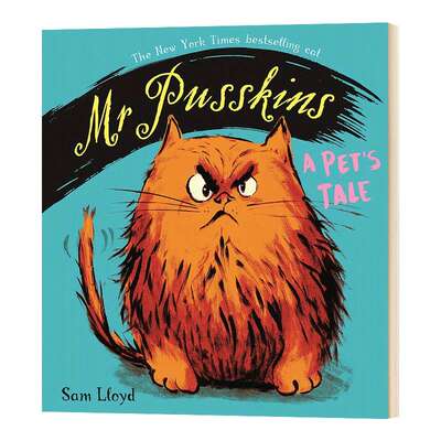 喵喵先生 英文原版 Mr Pusskins A Pet's Tale 英国图书信托基金会大奖 Sam Lloyd 英文版 进口英语原版书籍
