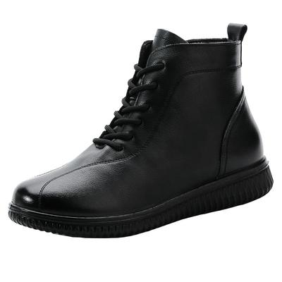 短靴女2025冬季新款女中老年防滑