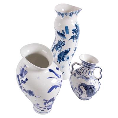 【官方授权】意大利Seletti ROTTERDAM-ACID会扭腰的瓷身花瓶摆件