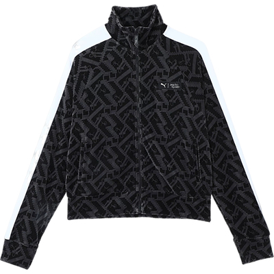Puma/彪马正品新款女士时尚高领时尚印花夹克外套627432-01