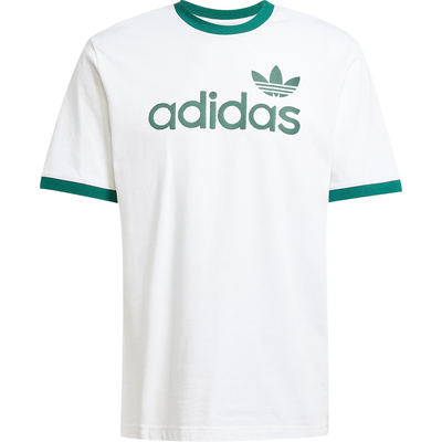 Adidas/阿迪达斯正品三叶草男士经典宽松透气针织短袖T恤JC8371