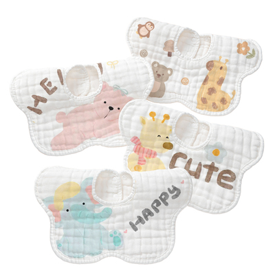 100%棉内置防水层速干厚软大围嘴