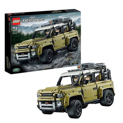 乐高42110路虎卫士科技机械组