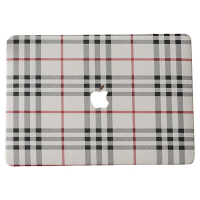 方格皮革纹路质感2024新款苹果电脑保护套适用于macbookprom113保护壳笔记本macm2air13macbookpro16寸外壳