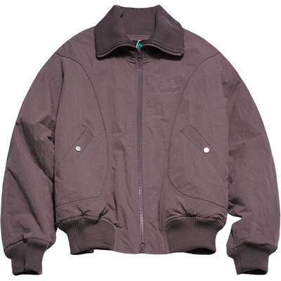 STILLYOU高领绗棉飞行短夹克棉服