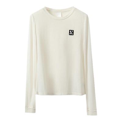 【折】虞书欣同款Vena Label高弹贴布长袖针织衫直筒大口袋工装裤