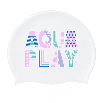 AquaPlay硅胶泳帽防水加大
