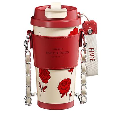 face保温咖啡杯生日礼物2023新款