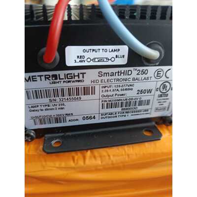售前询价METROLIGHT SmartHID 250电子镇流器
