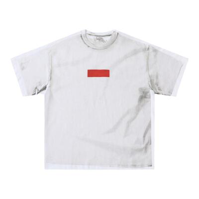 MM6BOXLOGO解构印花短袖T恤