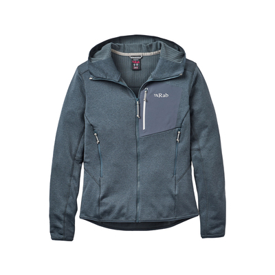 RAB睿坡女士连帽保暖抓绒衣