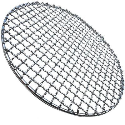 加粗圆形烧烤网片不锈钢航腾丝网