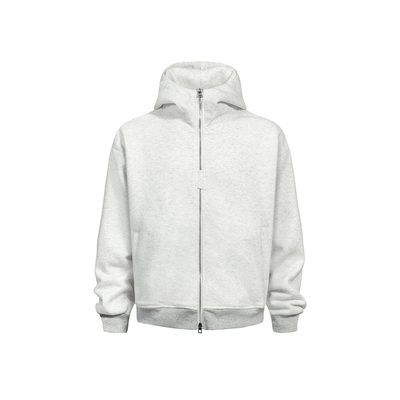 美式复古高领连帽卫衣