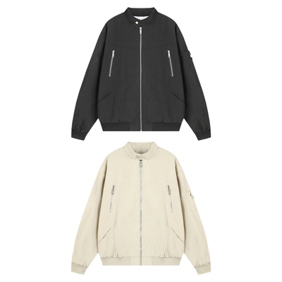 港仔文艺男飞行员工装夹克棒球服